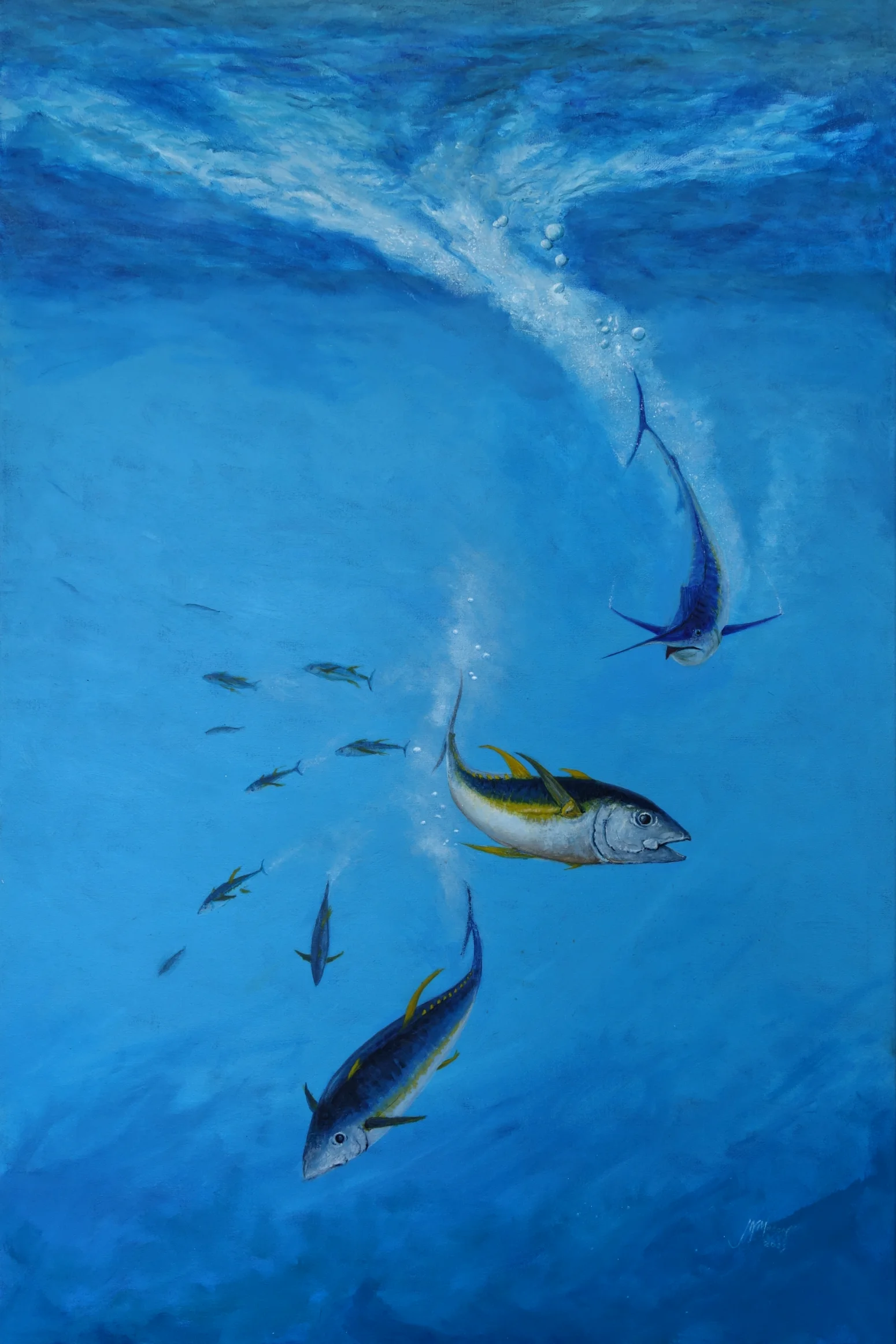 Marlin Hunting - Coolum Art Group